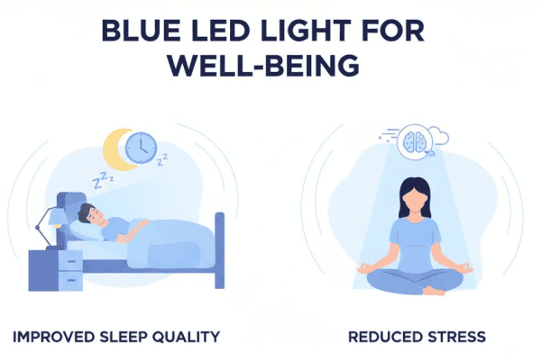 What Colour LED Light Helps You Sleep Well? - E-Green Electrical
