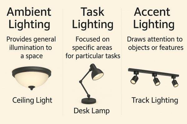 3 Types of Lighting – What Are They and How to Use Them - E-Green ...