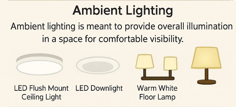 3 Types of Lighting – What Are They and How to Use Them - E-Green ...